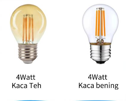 Jual Lampu Led Filamen 2W / 4W Lampu Edison 2WATT 4WATT / Lampu Cafe ...