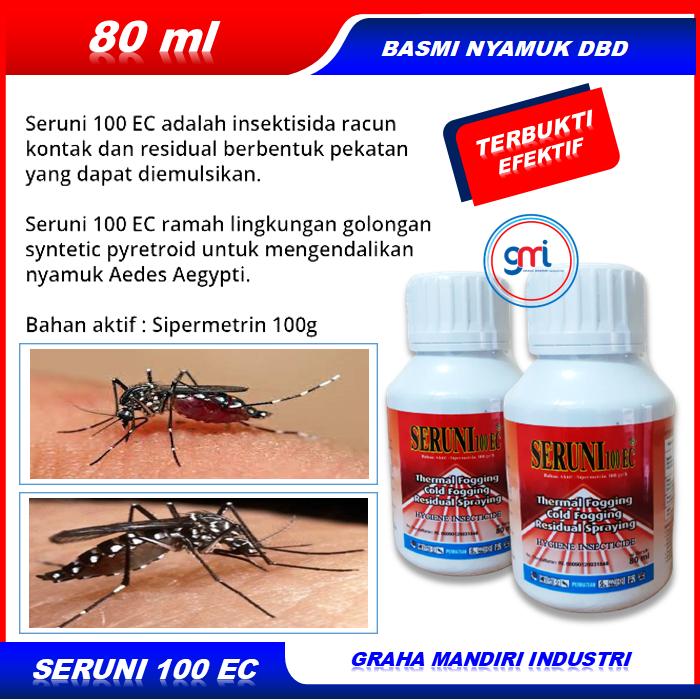 Jual SERUNI 100 EC 80 ML- Obat Fogging Nyamuk DBD Kecoa Lalat dan Semut ...