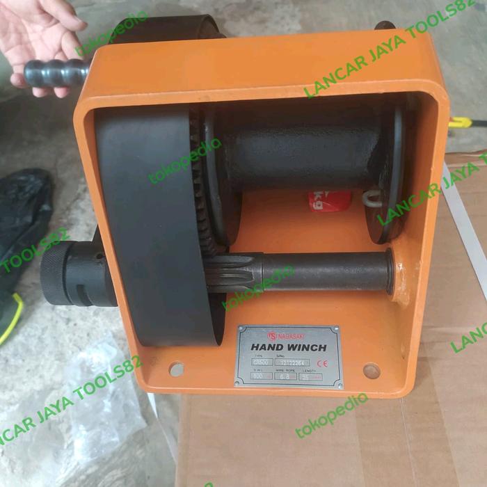 Jual Katrol Manual 500 Kg Hand Winch Nagasaki Heavy Duty - Jakarta ...