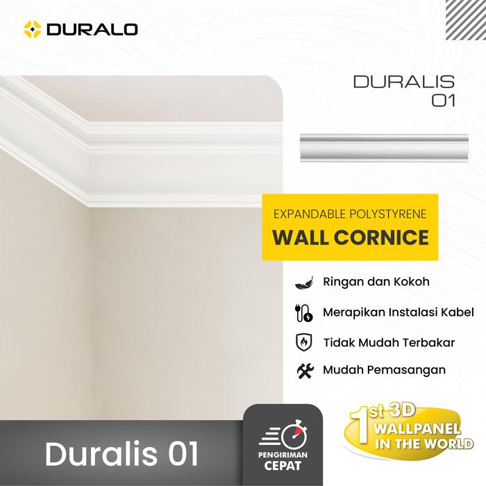 Jual WALL CORNICE DURALIS 01 DEKORASI PLAFON RUMAH RINGAN DAN KOKOH - Kab. Bekasi - Rumah Toren ...