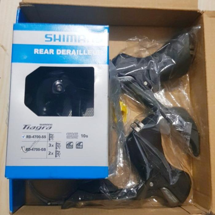 Jual Brifter Tiagra 4700 10 speed road bike & RD Tiagra Medium shimano ...