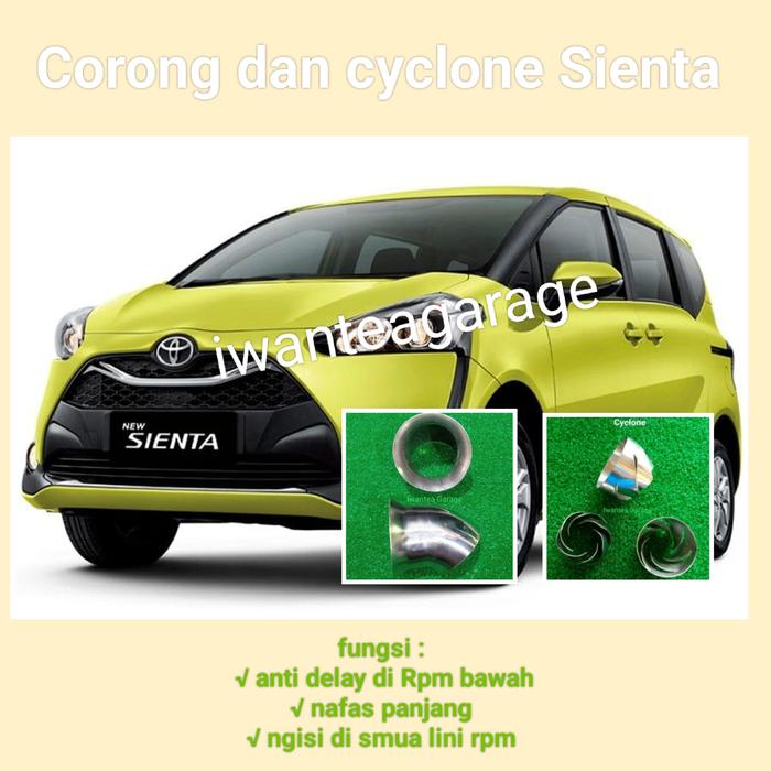 Jual Corong dan cyclone Sienta meningkatkan performance dismua lini rpm ...