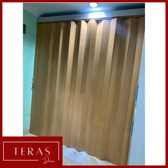 Jual Harga pintu pvc folding door anti rayap bahan plastik - Kota ...