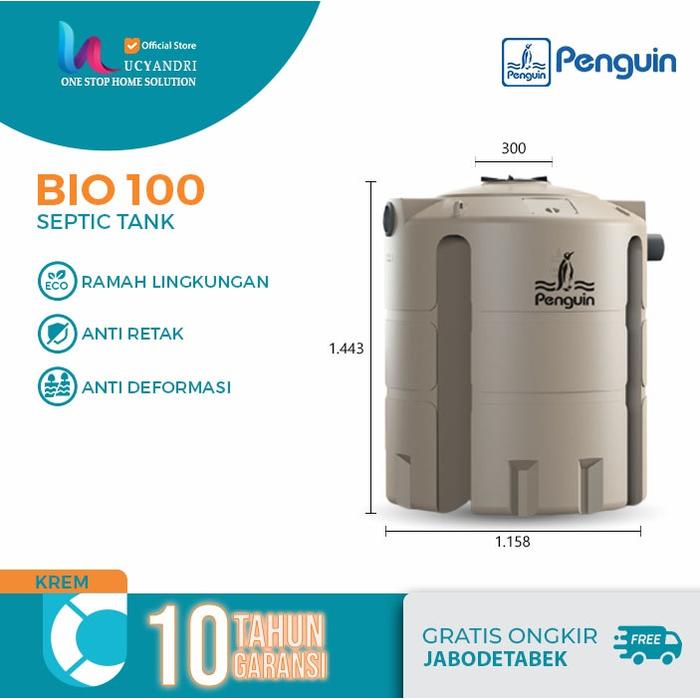 Jual Septic Tank PENGUIN BIOROTECH 1000 Liter BIO 100 PREMIUM QUALITY ...