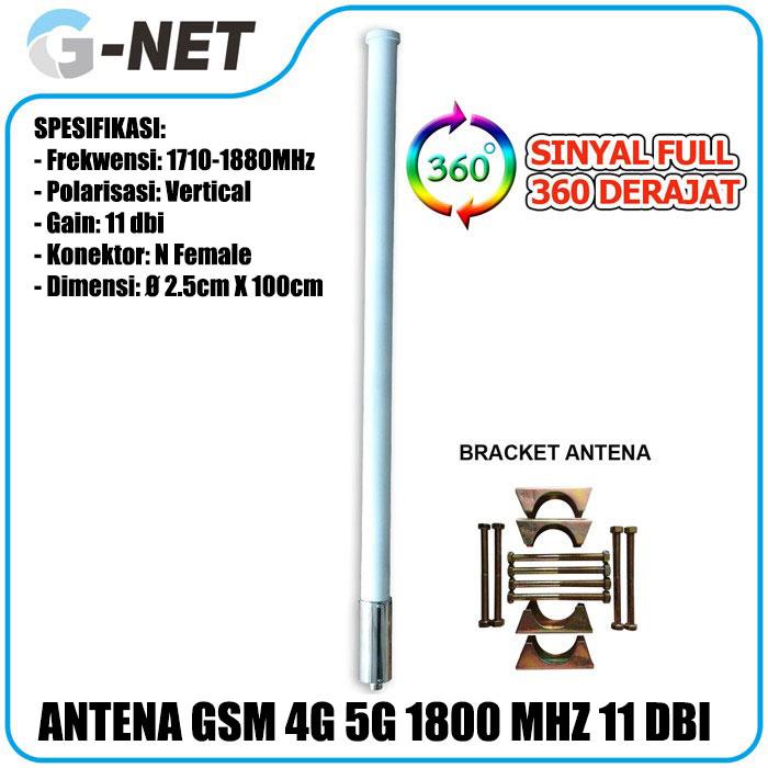 Jual Antena Penguat Sinyal GSM 4G 5G 1800 MHz 1710-1880MHz Omni 11 dBi - Jakarta Pusat - Era ...