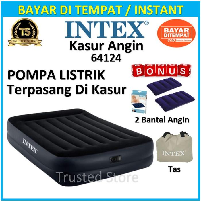 Promo Kasur Angin Intex - Kasur Intex Durabeam Rest Raised Airbed ...