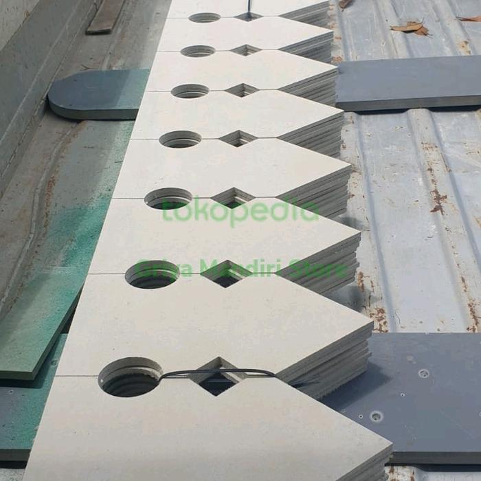 Jual Lisplank Grc Board 12mm/8mm/6mm (Variant) Motif Gigi Balang ...