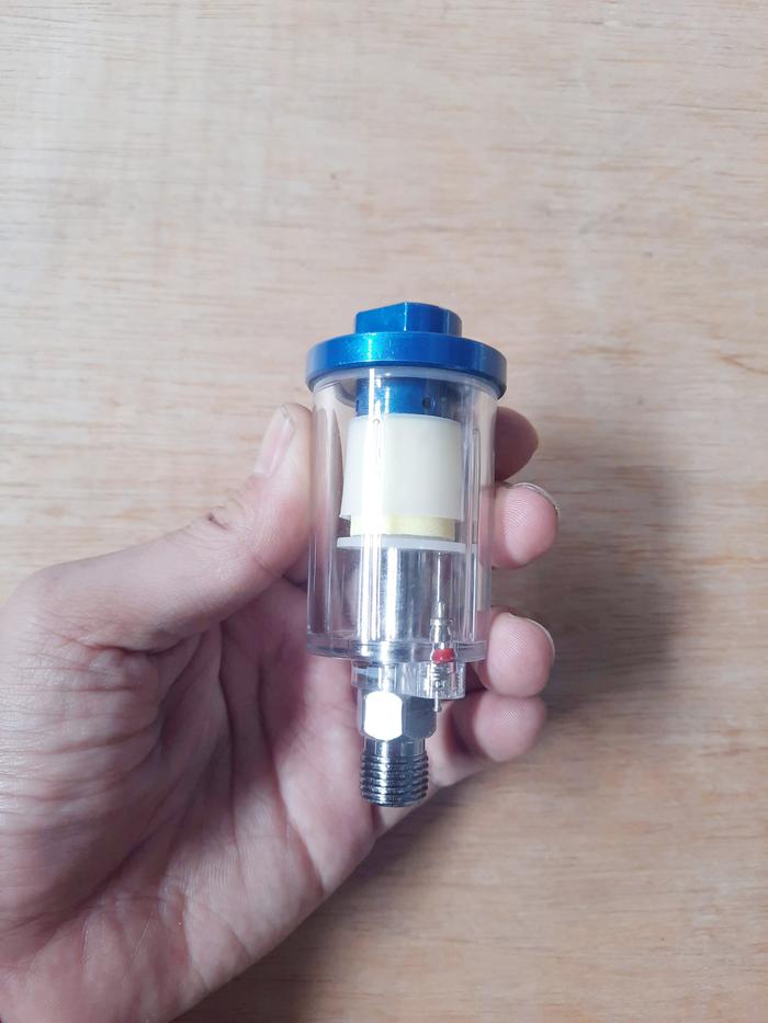 Jual Air Filter Spray Gun Mini 1/4 Inch - Water Trap Spray Gun - Paket ...