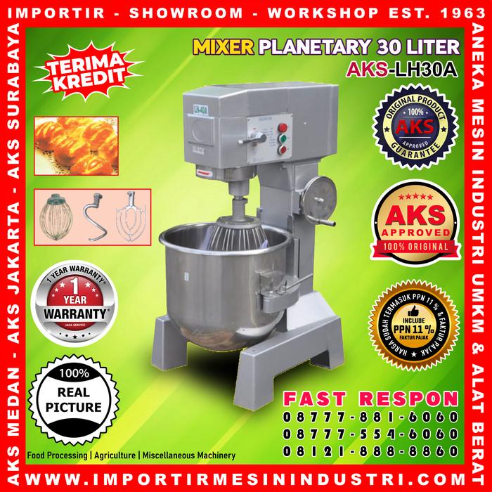 Jual Planetary Mixer 30 Liter AKS Mixer Roti 30 Liter LH30A GARANSI ...