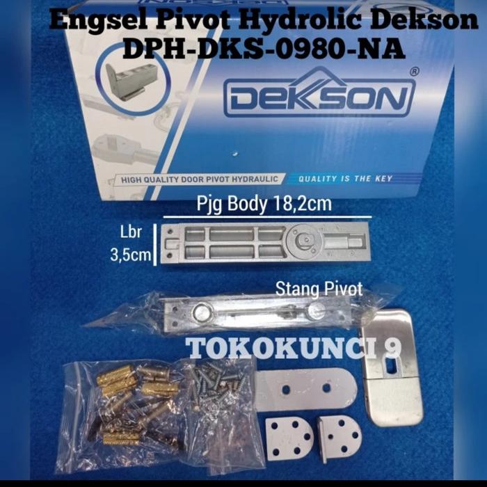 Jual Engsel Pivot Hidrolik Dekson DPH 0980 NA Engsel Pivot Dekkson ...