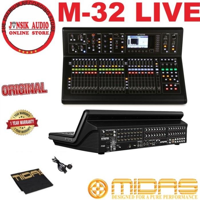 Jual Midas M32 Live Mixer Digital 40-Channel Digital Mixer Midas M-32 ...