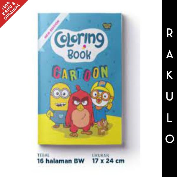 Jual Buku Mewarnai Anak Colouring Book PAUD - Cartoon - Jakarta Barat ...