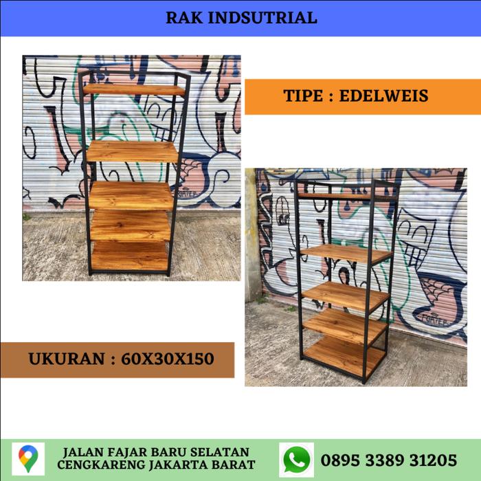 Jual RAK INDUSTRIAL EDELWEIS RAK BESI SUSUN RAK DAPUR RAK SERBAGUNA ...