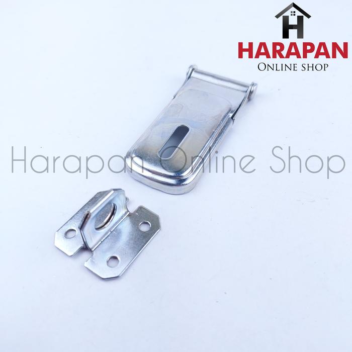 Jual Overpal Gembok Cantolan Gembok Overval Pintu Grendel 3 Inch Hasp ...