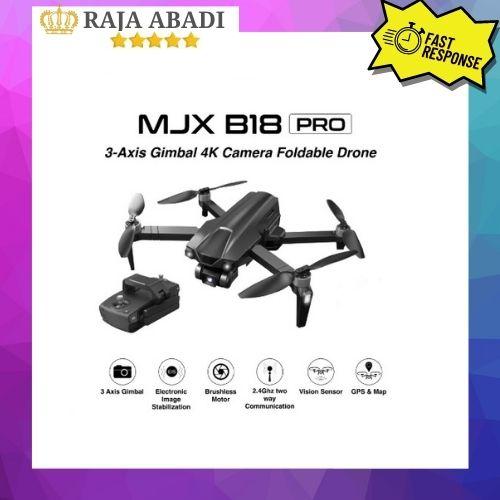 Jual Mjx Bugs B18 Pro Gps 3km Fpv Drone With 3-axis Gimbal 4k Eis Camera Di Seller Noelle ...