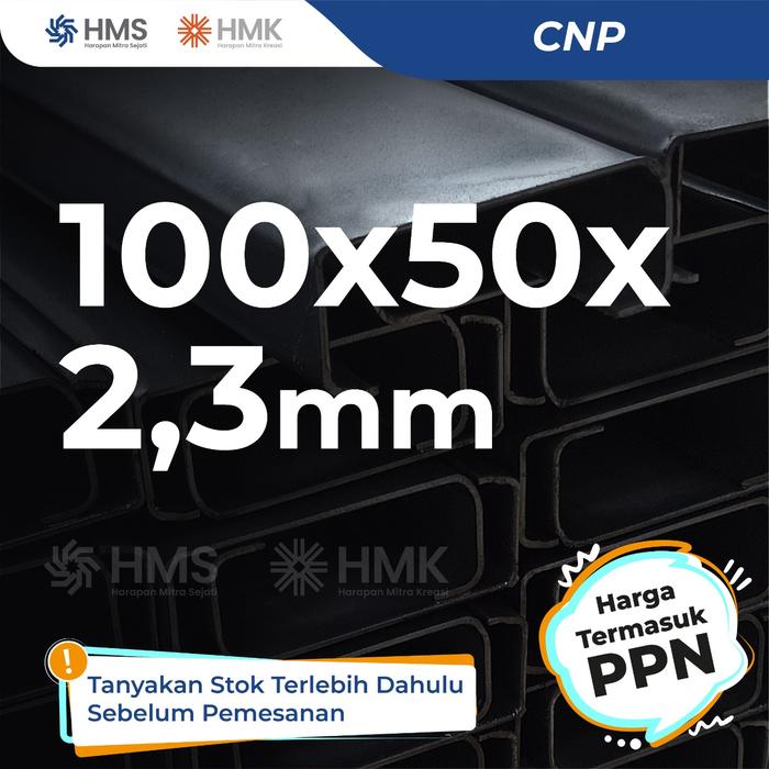 Jual HMS - BESI KANAL C / CNP - 100 x 50 x 2.3 - Jakarta Utara ...