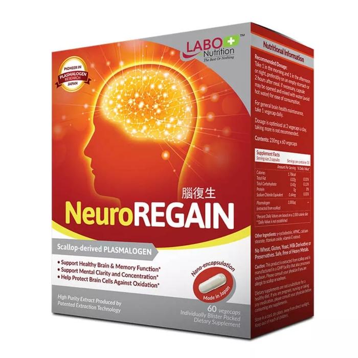 Jual Labo Nutrition NeuroRegain ( For Brain Health ) 60 Capsules - Kota ...