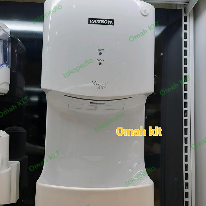 Jual hand dryer krisbow handdryer pengering tangan deengan penampung ...