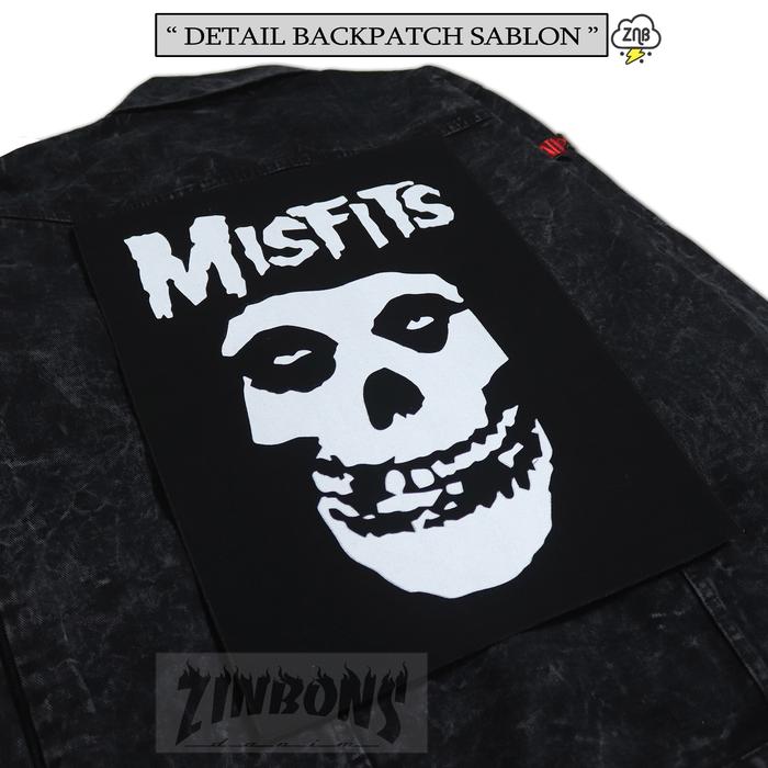 Promo Backpatch Sablon Misfits Emblem Punggung Misfits Patch Punggung - MISFITS - Kab. Bandung ...