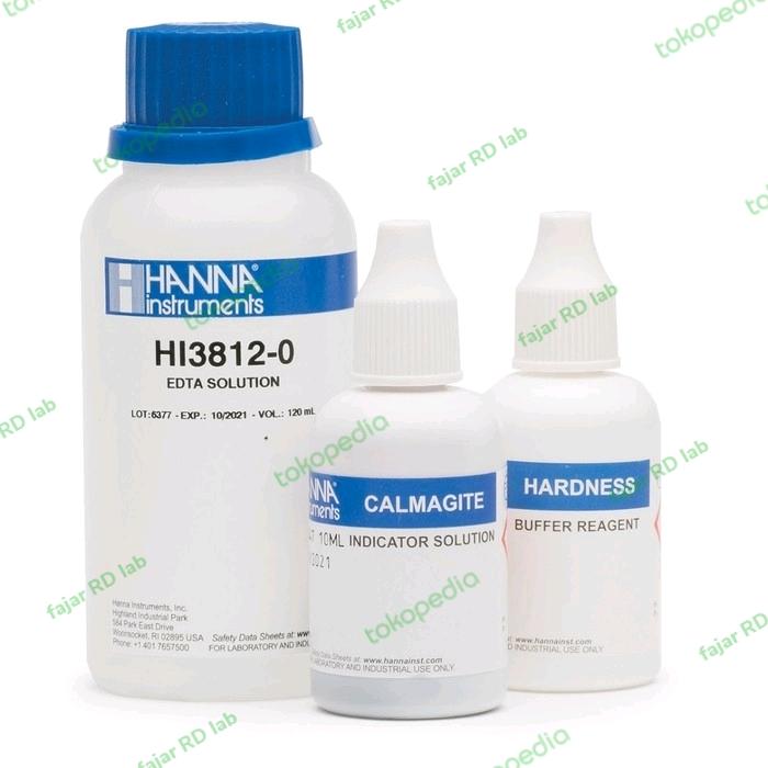 Jual Total Hardness Test Kit Replacement Reagents (100 tests) - HI3812 ...