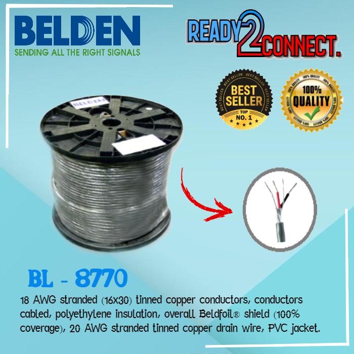 Jual BELDEN 8770 18 AWG Multi-Conductor - Audio Control and ...