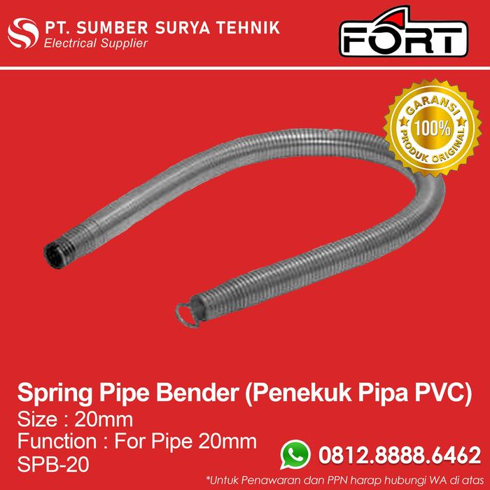 Jual Spring Pipe Bender (Penekuk Pipa PVC) SPB-20 FORT - Jakarta Pusat - Toko Sumber Surya ...