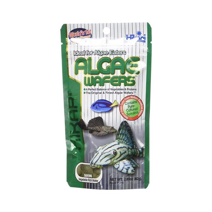 Jual Hikari ALGAE WAFERS / WAFER 82gr 82 g gr gram Pakan Ikan Pemakan ...
