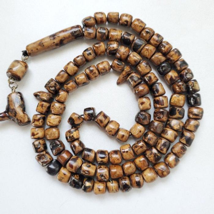 Jual Tasbih Yuser Laut Merah Original Full Plakat Emas Usia 300 tahun ...