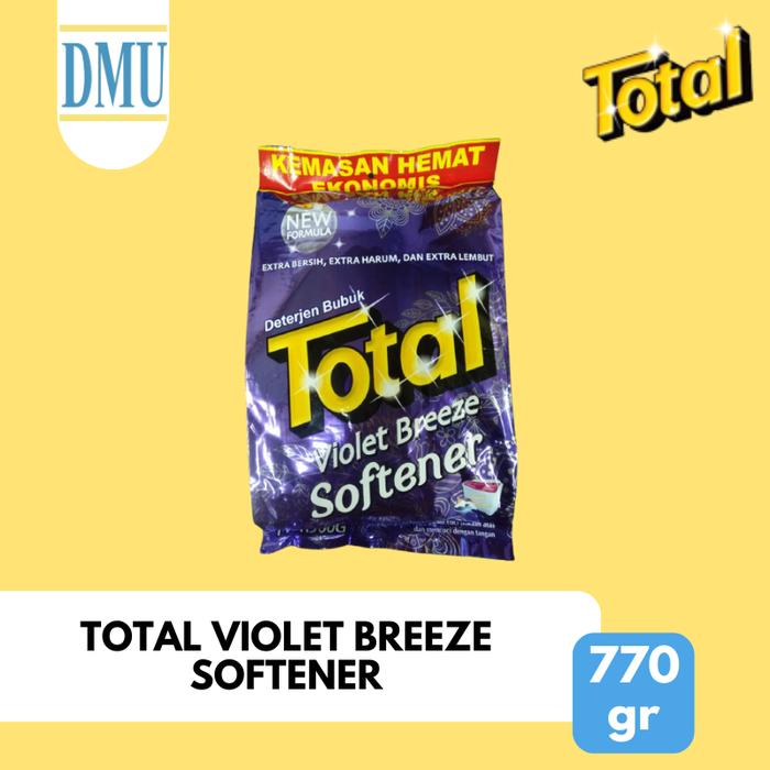 Jual Sabun Detergent Bubuk Total Violet Softener 770gr - Jakarta Timur ...