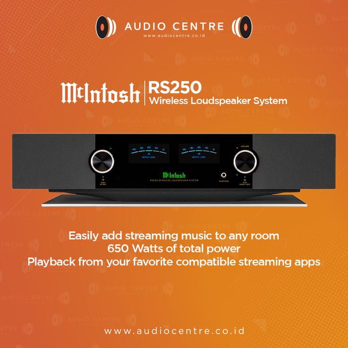 Promo McIntosh RS250 RS 250 Wireless Active Speaker Cicil 0% 3x ...