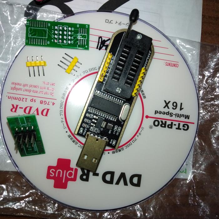 Jual Flash Bios Usb Programmer Ch341a Dvd Install Driver Di Seller ...