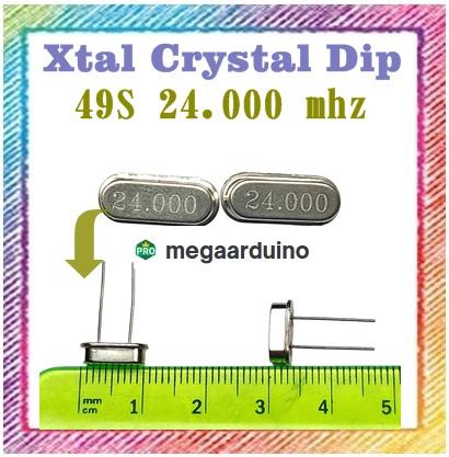Jual Xtal Crystal Dip 49S 24.000 mhz Kristal Dip 24.000mhz - Kota ...