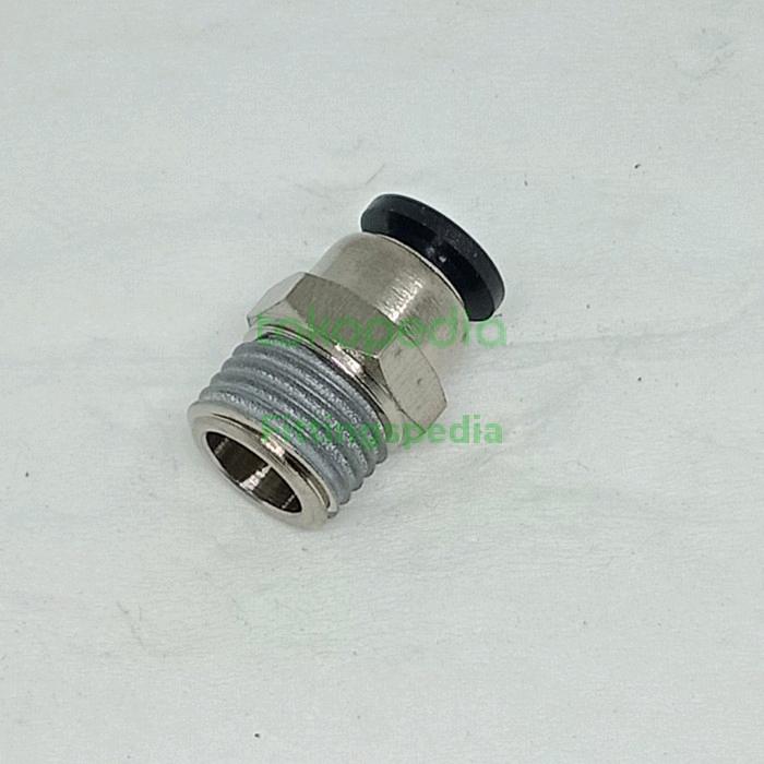 Jual Fitting Push in Pneumatic EPC Straight OD 6 mm X 1/4" DPC ...