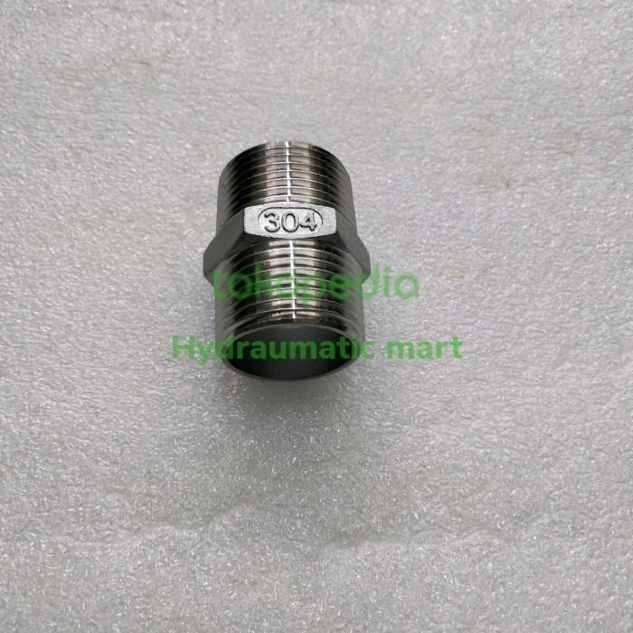 Jual Double neple 2 1/2 / Double nipple 2 1/2 / Double nepel 2 1/2 SS ...