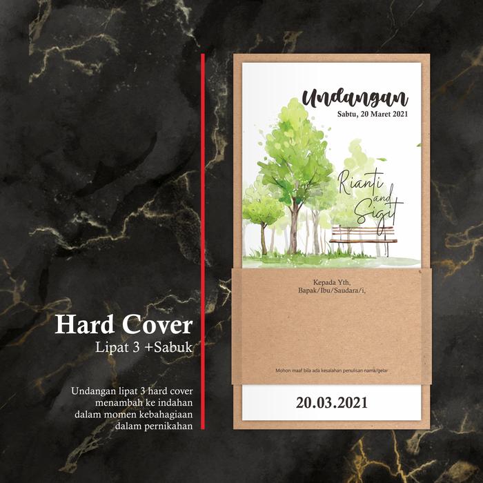 Jual Undangan Pernikahan Single Hardcover Lipat 3 Murah, Unik - Kab ...