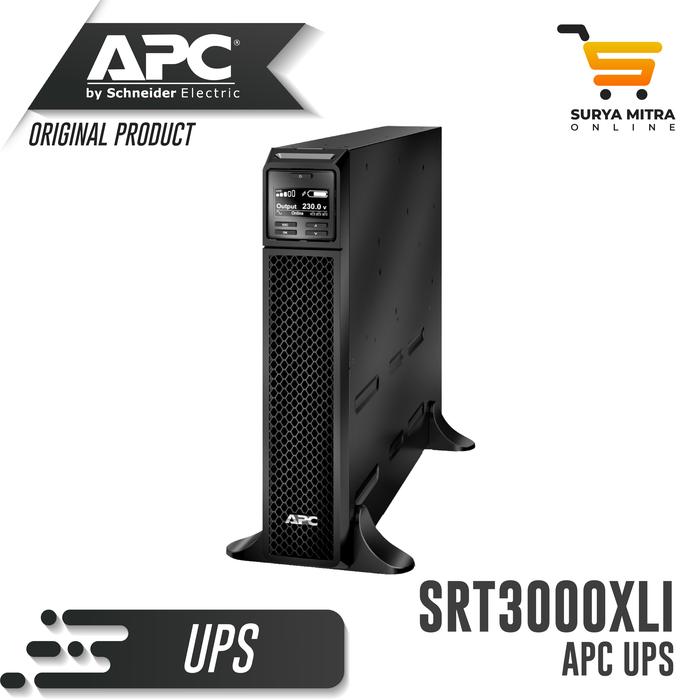 Promo UPS APC SRT3000XLI Smart UPS Online SRT 3000VA 230V Cicil 0% 3x - Kota Surabaya - Surya ...