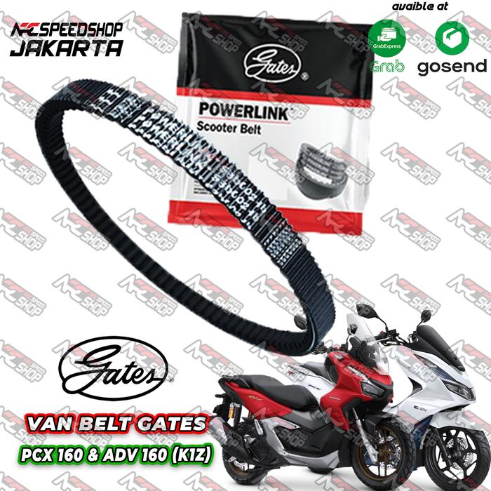 Jual Vanbelt Van belt V Belt Fanbelt PCX ADV 160 K1Z Gates Powerlink ...