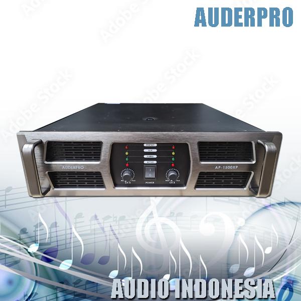 Jual POWER AMPLIFIER PROFESSIONAL AUDERPRO AP-1500XP 1500W X 2 FOR ...