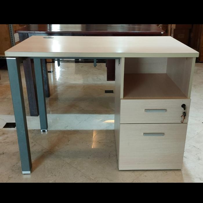 Jual MEJA KERJA 2 DRAWER / MEJA KANTOR 2 LACI BY INFORMA - Jakarta ...