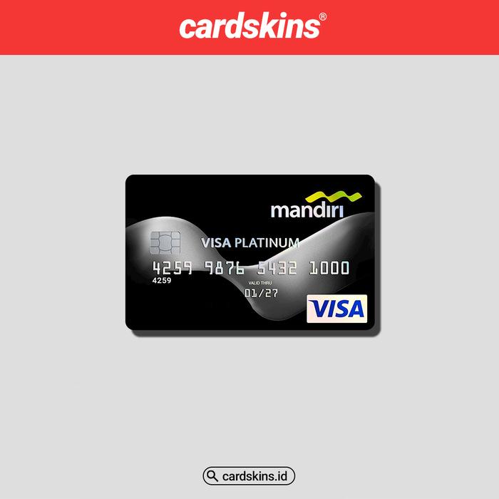 Jual BANK CARD HOLOGRAM SERIES 2 | Skin/Sticker Kartu ATM - MANDIRI ...