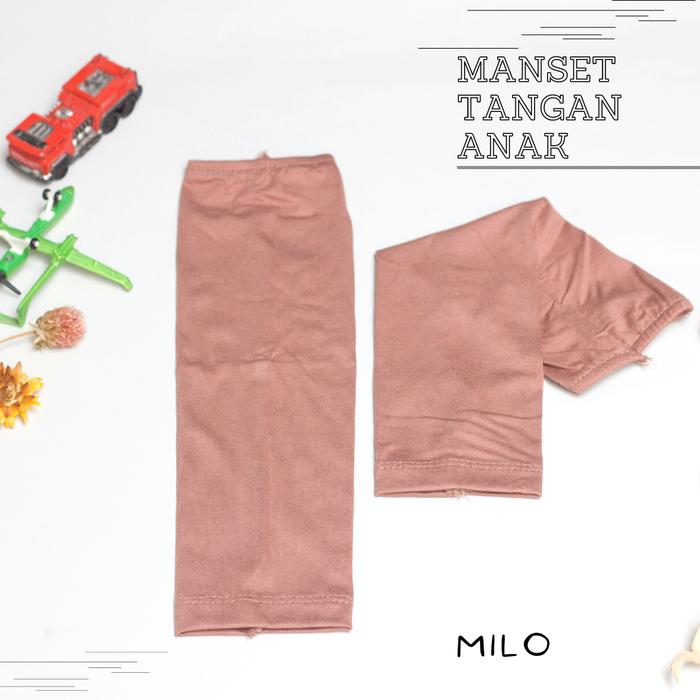 Jual Manset Tangan Anak Selengan Polos (sepasang) - Milo - Jakarta ...