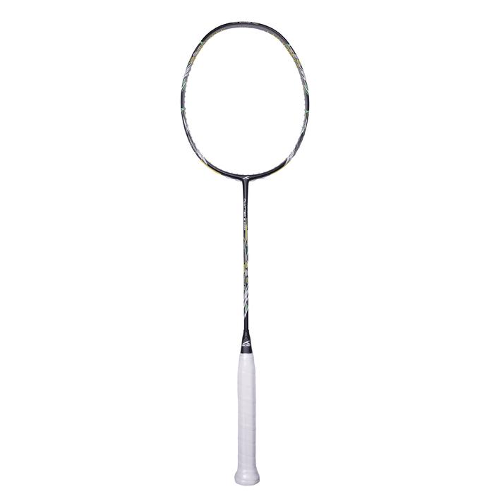 Promo Hundred Badminton Racket Flutter S ZOOM Black/Grey HBRX-2U022-2 ...