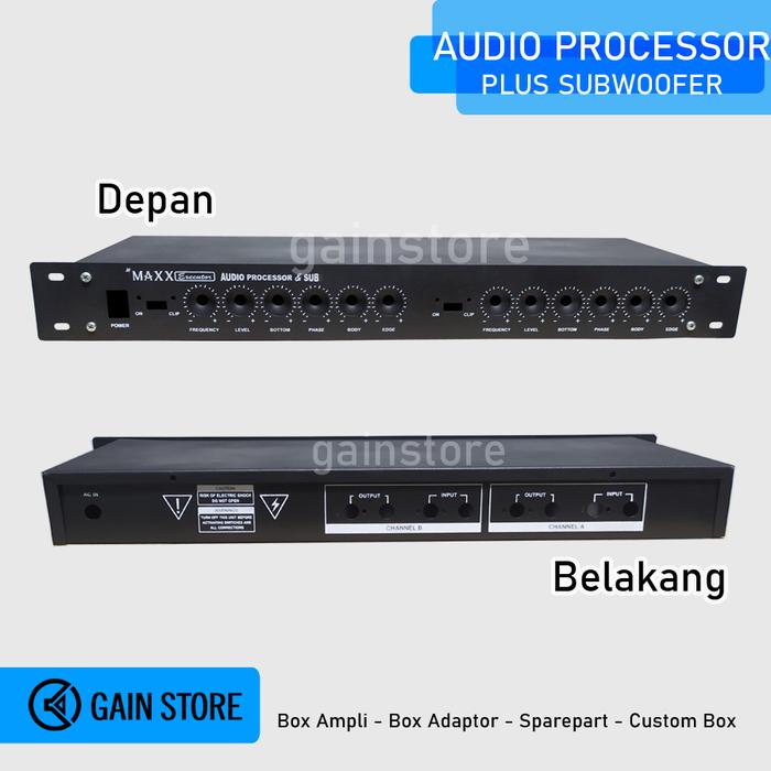 Jual Box Ap Sub Audio Prosesor Subwoofer Di Seller Noelle - Cengkareng ...