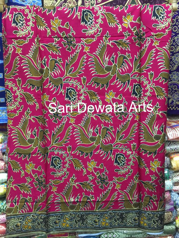 Jual Kain Kamen Batik Bali Balinese Sarong Motif Corak Burung All ...