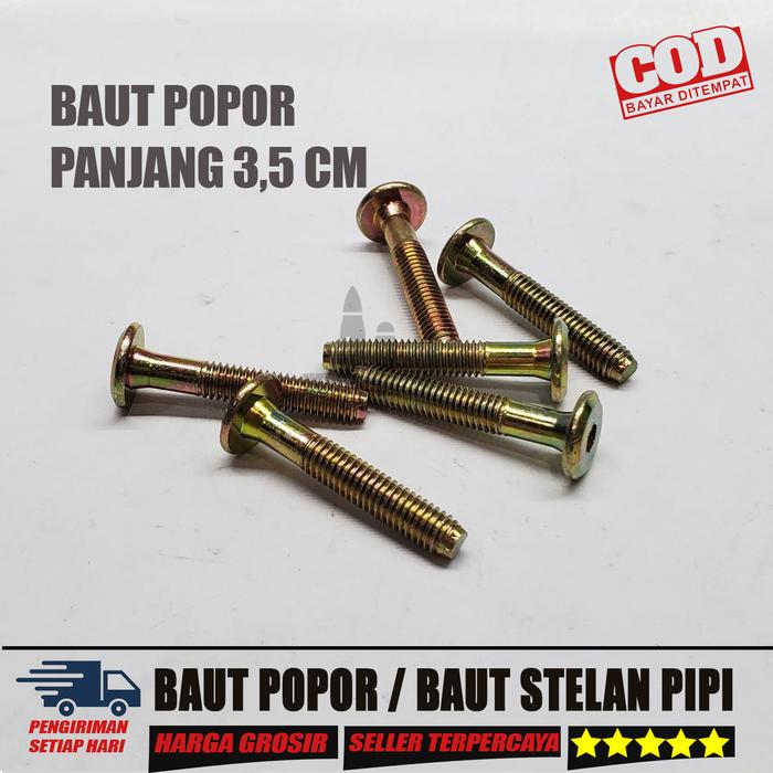 Jual BAUT POPOR BAUD POPOR KAYU BAUT SETELAN POPOR ANTI KARAT - Jakarta ...