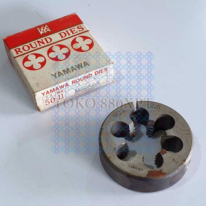 Jual Mata Senai Snai Drat Die Yamawa M22X2.5 M22 X 2.5 AR-D SKS JIS Japan - Kota Surabaya ...