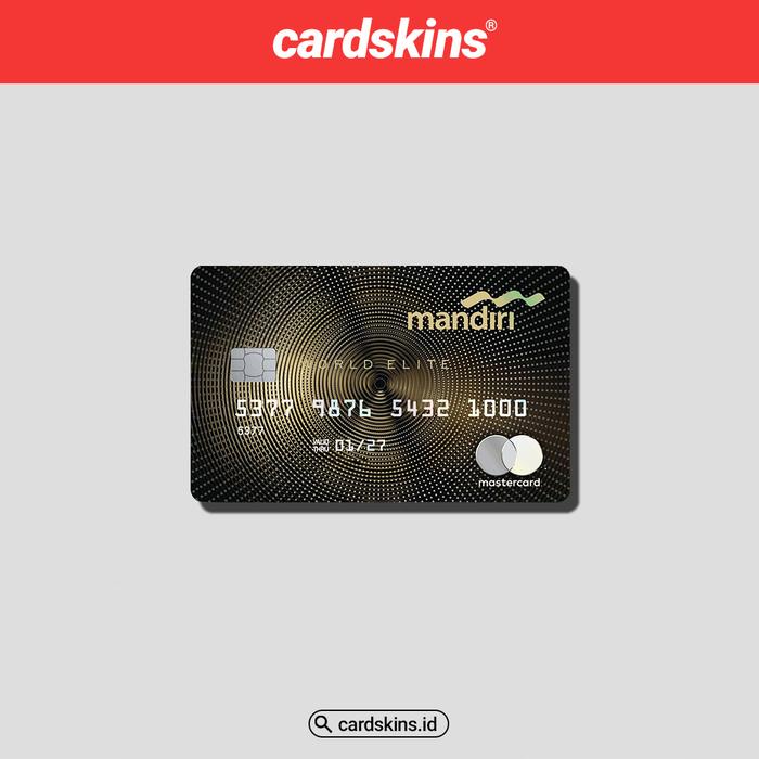 Jual BANK CARD HOLOGRAM SERIES 2 | Skin/Sticker Kartu ATM - MANDIRI ...