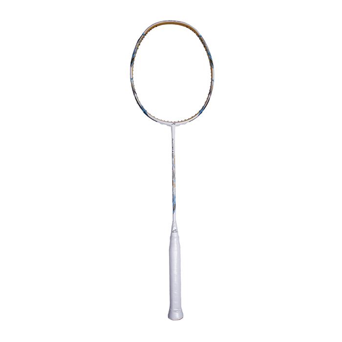 Promo Hundred Badminton Racket Flutter S ZOOM White/Gold HBRX-2U022-4 ...