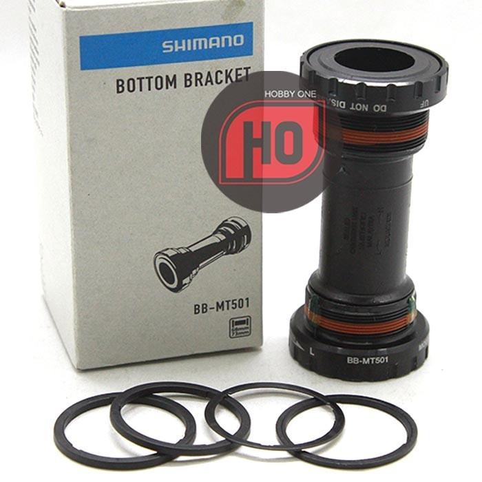 Promo Shimano DEORE BB-MT501 68/73mm shell width BB Bottom Bracket ...