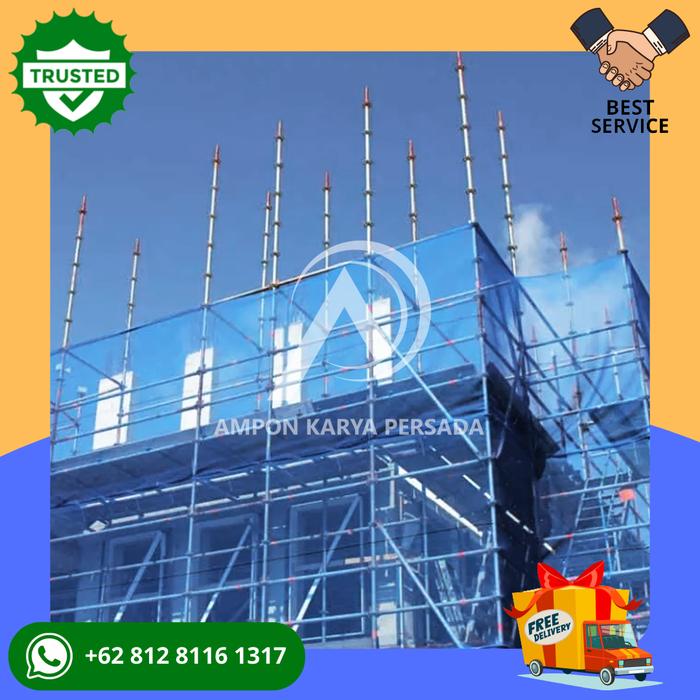Jual Safety Net Biru | Jaring Pengaman | Jaring Proyek Meteran ...